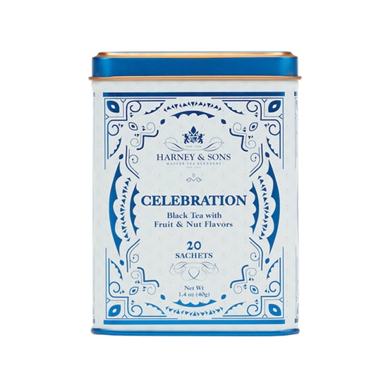 Celebration Tea by Harney & Sons | Tin 20 Tea Sachets – Lëtz Coffee ...